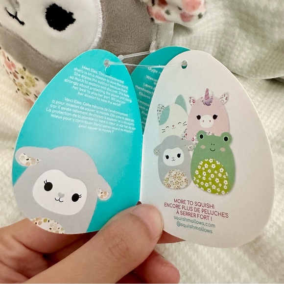 Squishmallows | Toys | Bnwt 5 Elea The Lamb Easter Squishmallow Claires ...
